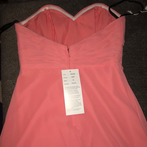 Jordan | Dresses | Nwt Jordan Formal Dress In Peach | Poshmark